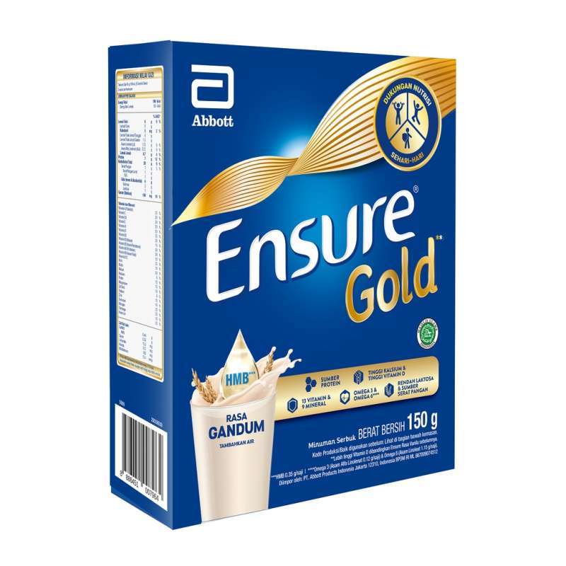 Jual ENSURE GOLD RASA GANDUM 150GR di Seller Toko Susu Asia Mandiri - Tegal Sari II, Kota Medan ...