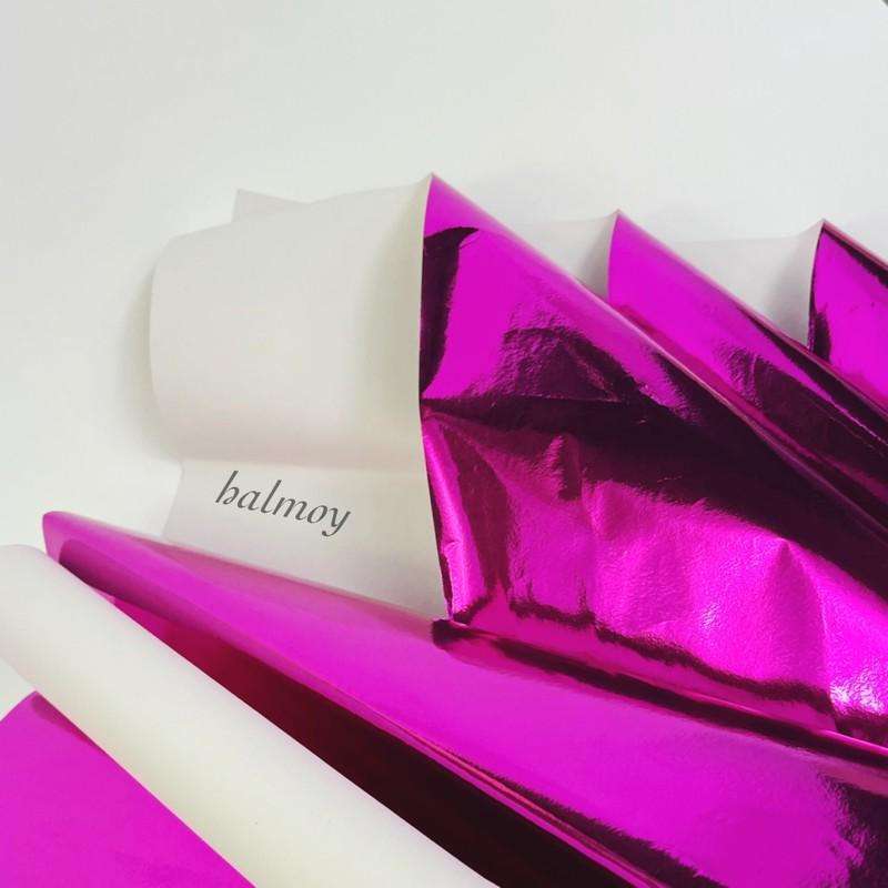 Jual KERTAS TIMAH / MANILA KILAT METALIK 64 X 50 CM MERAH BELLA ( 10 ...