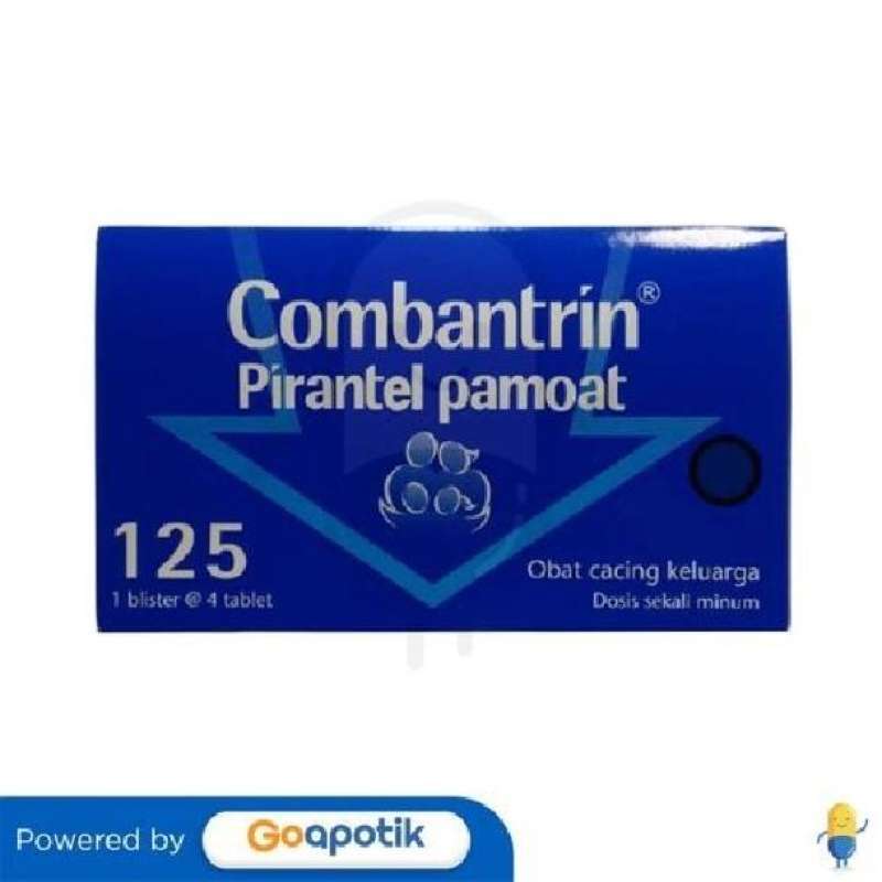 Jual COMBANTRIN TABLET 125 MG / 1 stp di Seller Toko Obat-Obat Original ...