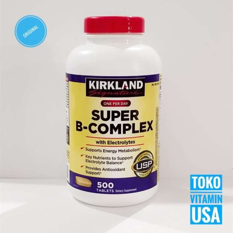 Jual Kirkland Signature Super B-complex Di Seller Anes Medika Center ...