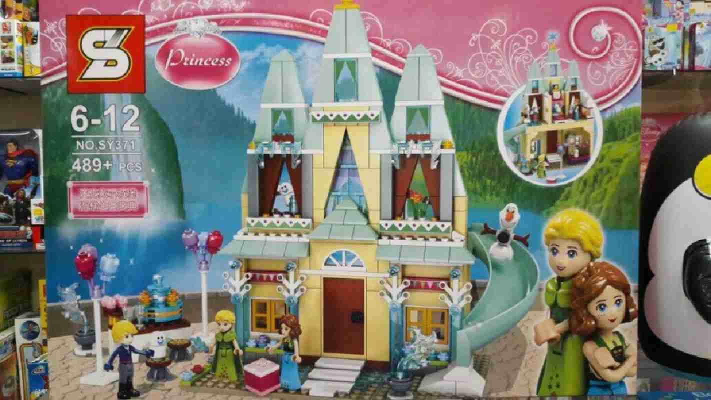 Jual ARENDELLE CASTLE Blocks Lego FROZEN FEVER Istana Princess Elsa ...