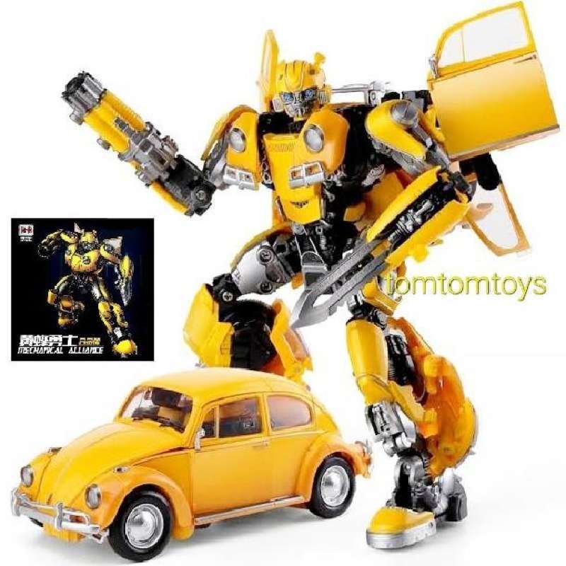 Jual BUMBLEBEE Transformers Diecast Robot Figure VW Beetle Yellow Bee ...