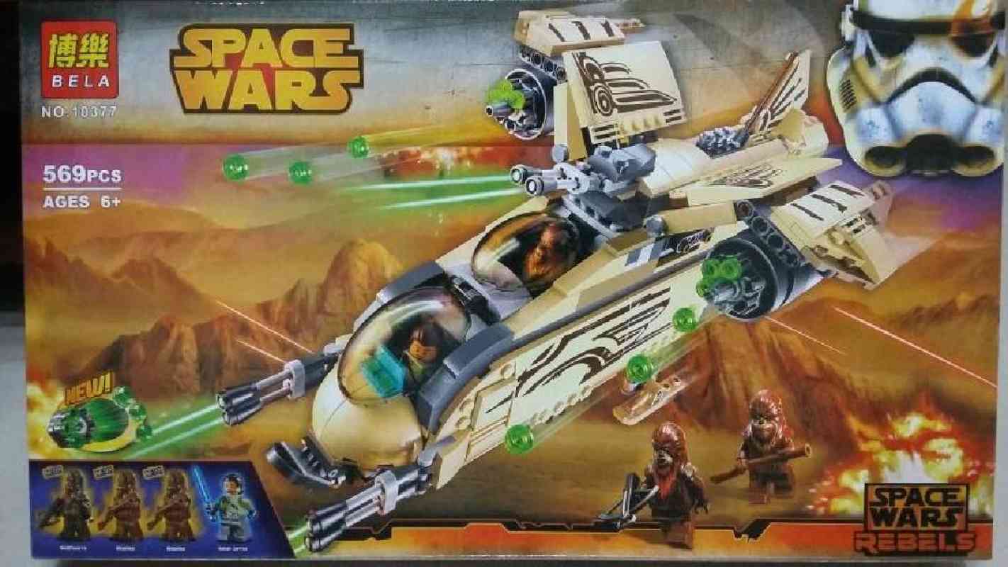 Jual WOOKIE GUNSHIP Blocks Lego STAR WARS Rebels Jedi Pesawat Bela ...