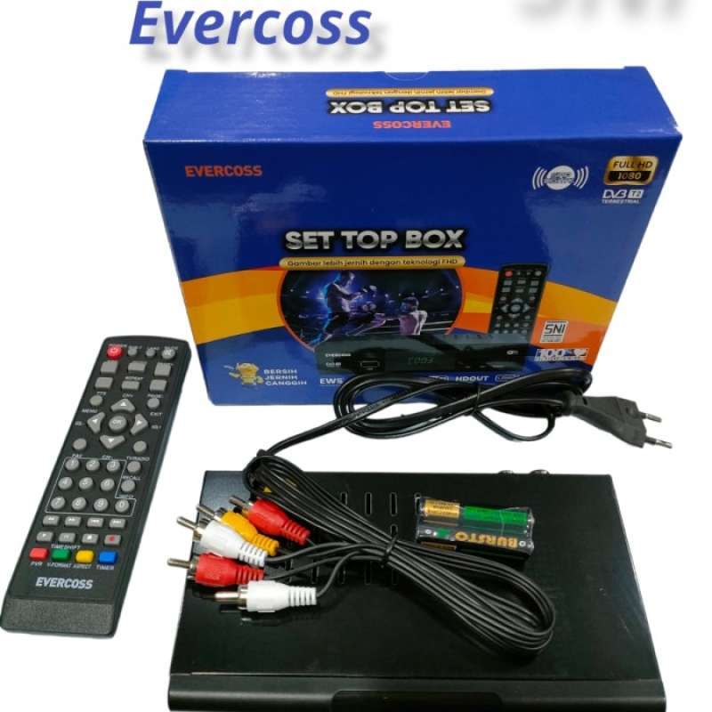 Jual Evercross Set Top Box Pro Tv Digital Receiver Full Hd Stb ...