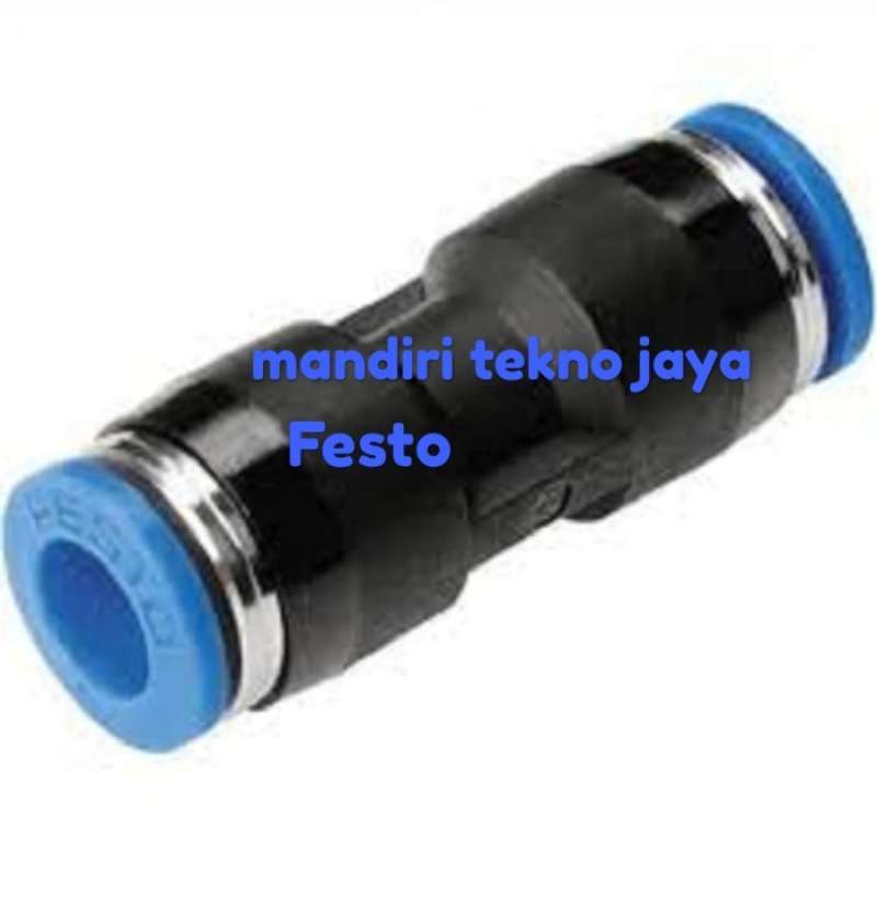 Promo PUSH-IN FITTING FESTO QS-8 Diskon 40% di Seller berkahpart ...