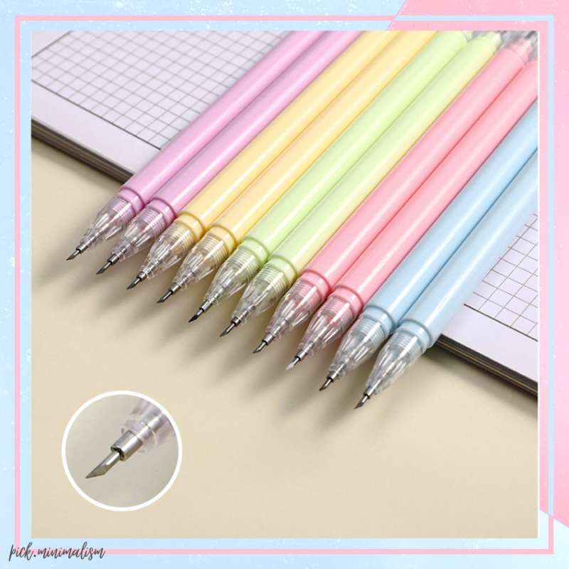 Jual Knife Cutter Pen DIY Two Sides 1 Pen + 1 Mini Cutter Pemotong ...
