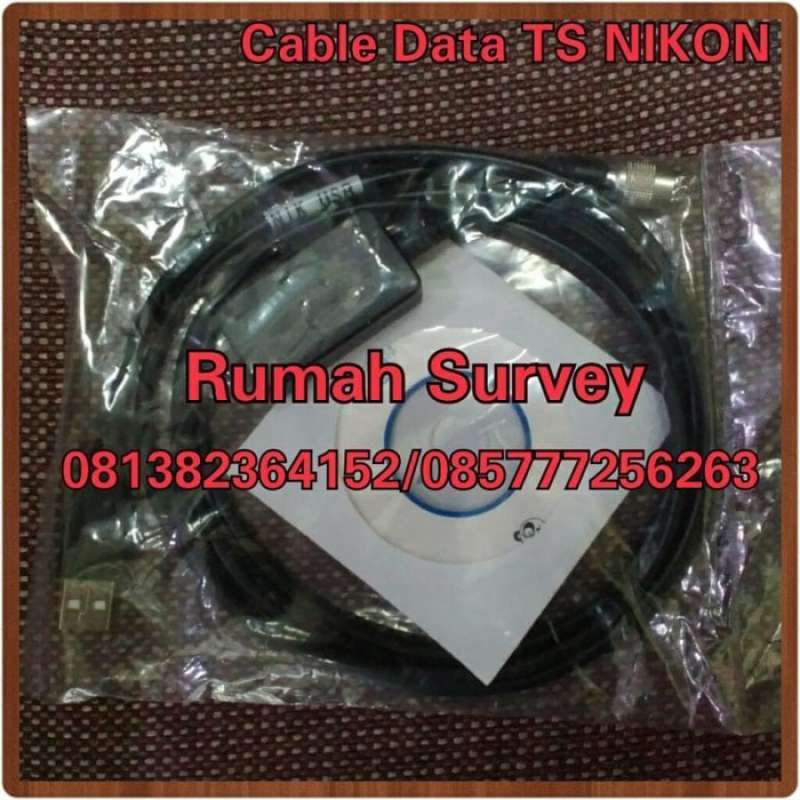Promo CABLE DATA TOTAL STATION NIKON / KABEL DATA TOTAL STATION NIKON ...