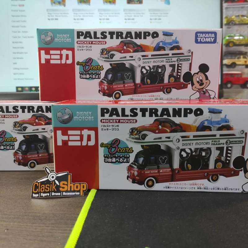 Jual Tomica Takara Tomy Disney Motor Palstranpo Carry Truck Mickey Mouse Di Seller Clasikshop ...