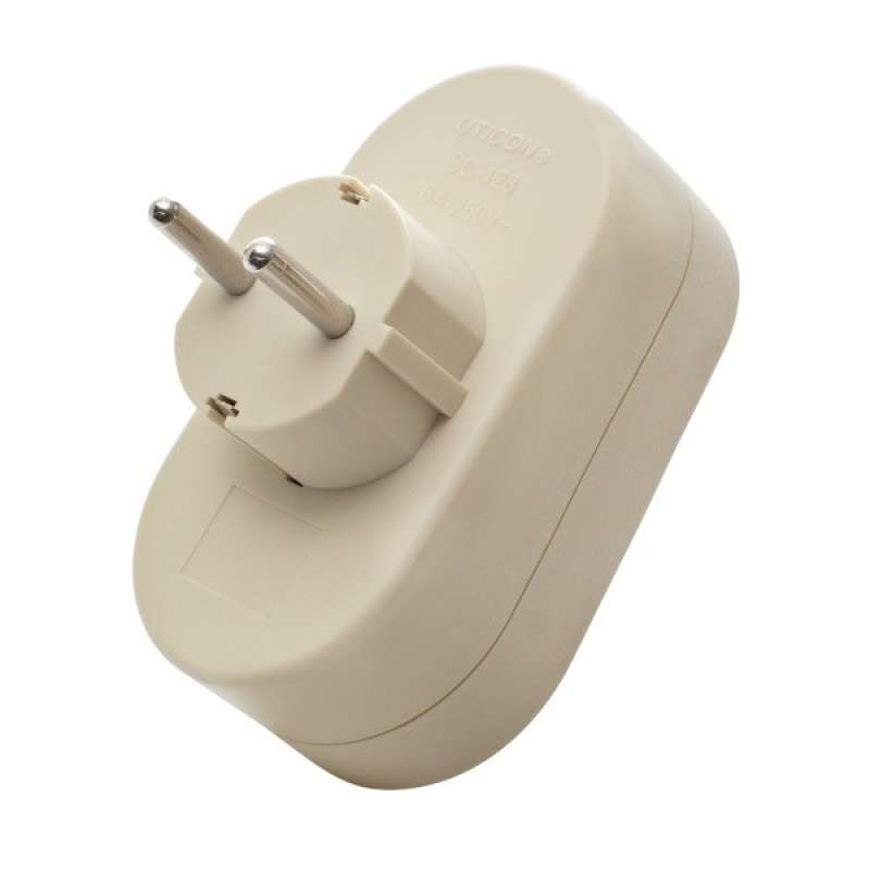 Promo Uticon Sc-128 Stop Kontak Arde 2 Lubang / Steker Diskon 50% Di ...