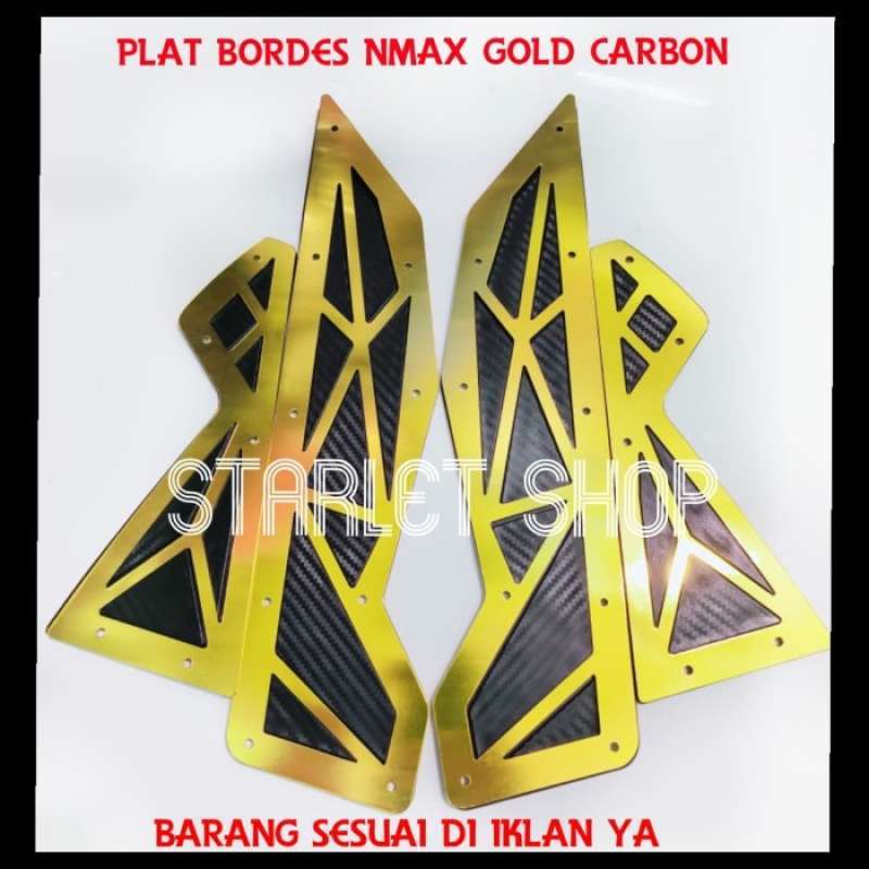 Jual Plat Bordes Nmax Cnc/ Pijakan Alas Kaki Yamaha Nmax di Seller ...