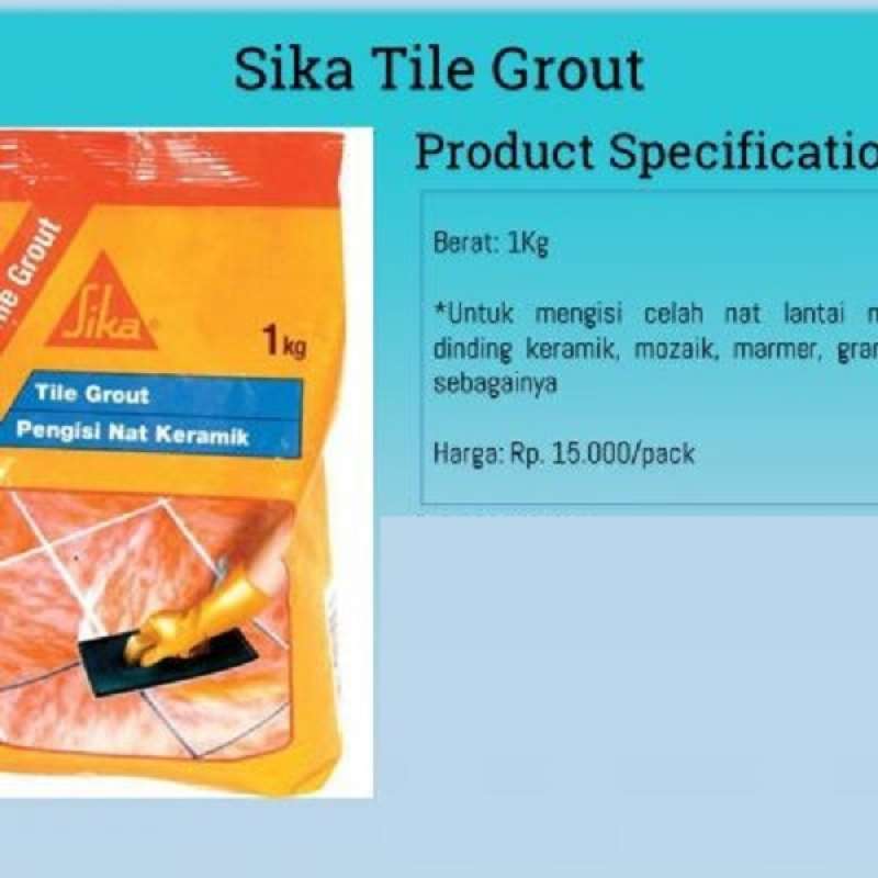 Jual SIKA TILE GROUT di Seller Permata material & tools - Kota ...