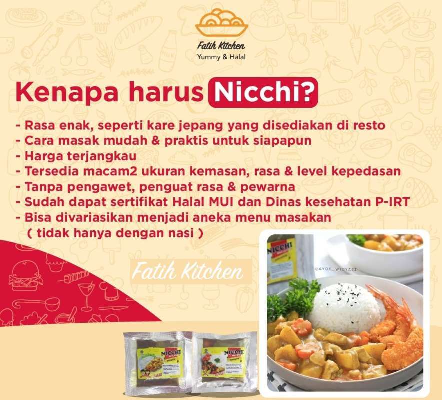 Jual Nicchi Bumbu Kare Jepang 100gr Halal - Japanese Curry - Sapi Pedas ...