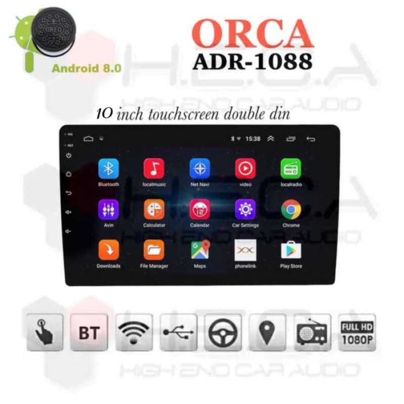 Jual Orca Adr-1088 Android Head Unit Double Din [10 Inch] Di Seller Vip ...
