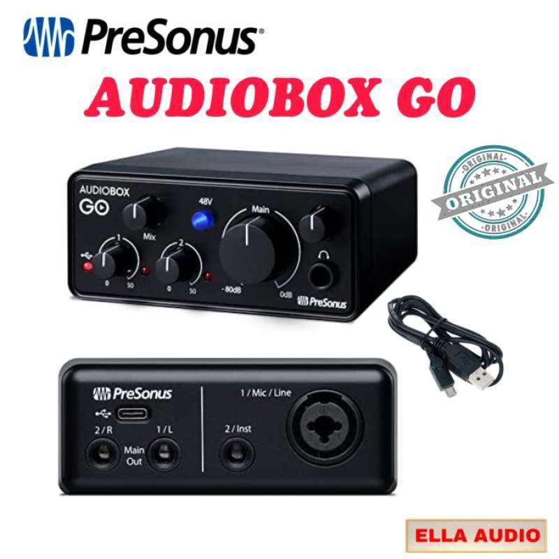 Jual Presonus AudioBox GO Compact 2x2 USB Interface di Seller Kaja ...