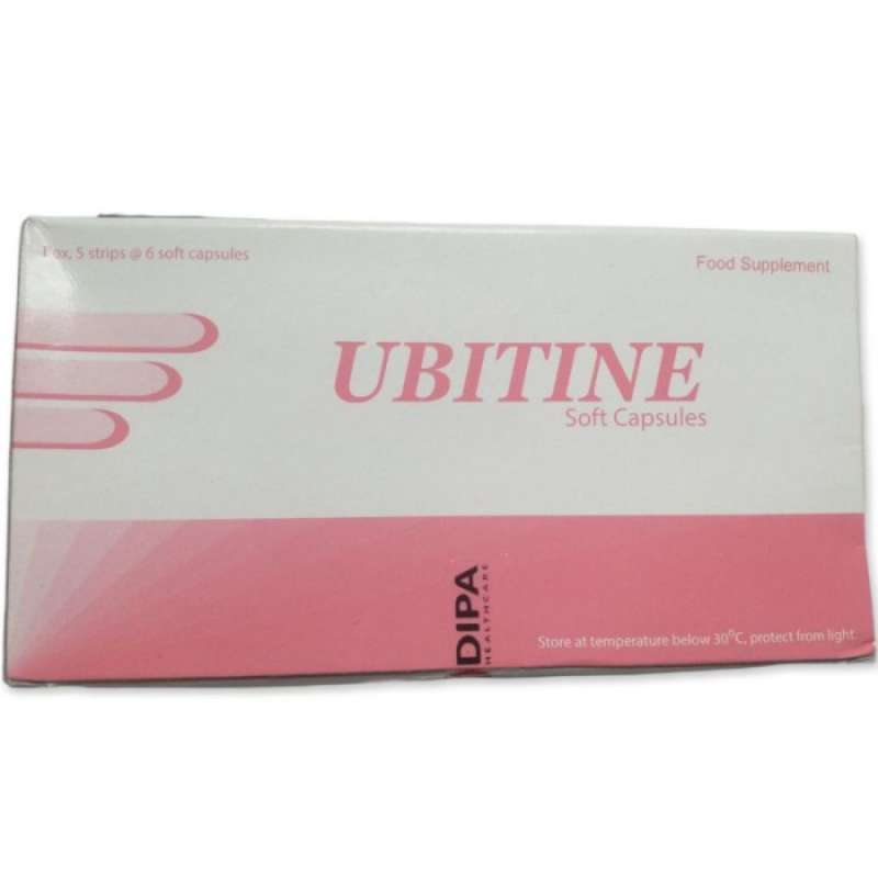 Jual Ubitine Box Isi 30 Suplemen Kesehatan Dan Daya Tahan Tubuh Limited ...