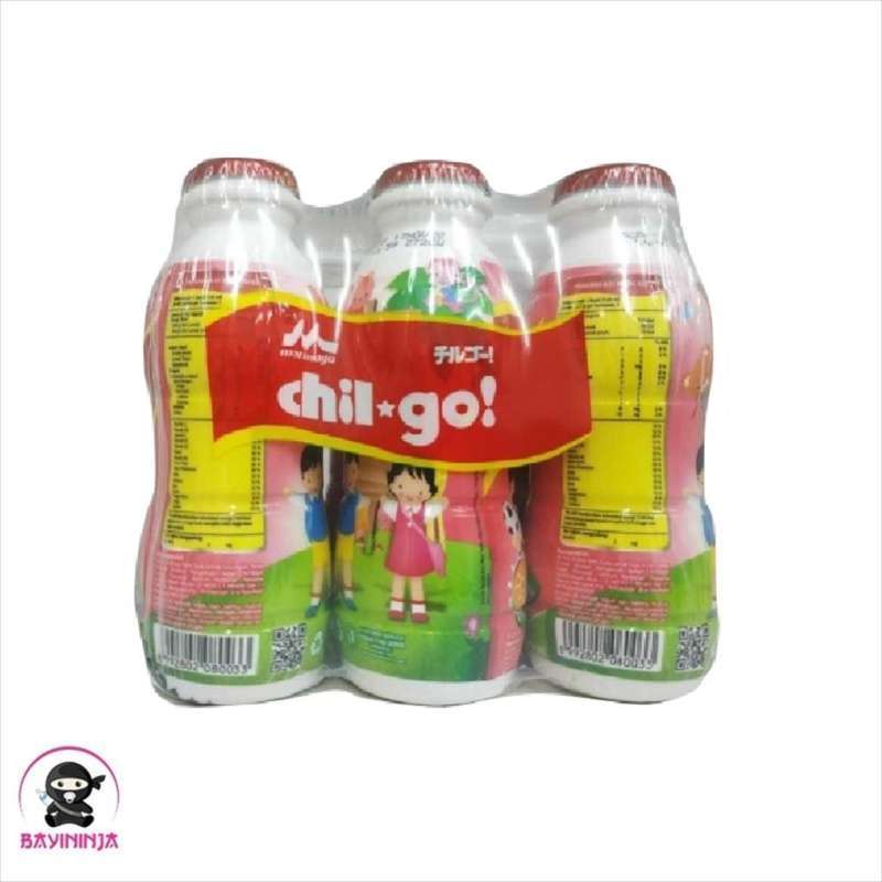Jual Morinaga Chil Go Strawberry Stoberi Susu Formula [6 x 140 ml] di ...