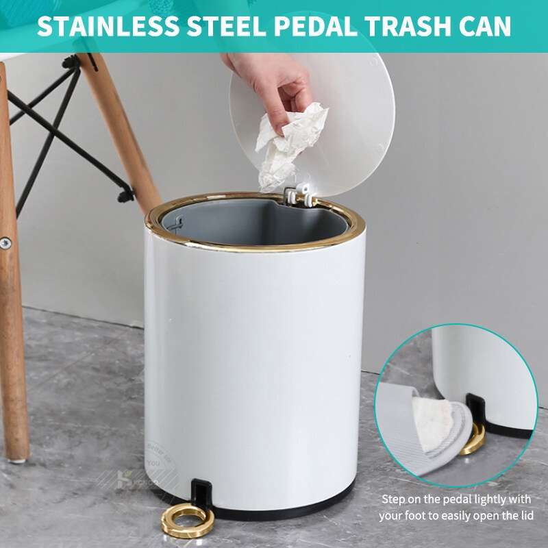 Jual Konco 12l Sampah Pedal Bulat Sampah Cangkang Logam Sampah Mewah ... Jual Konco 12l Sampah Pedal Bulat Sampah Cangkang Logam Sampah Mewah ...