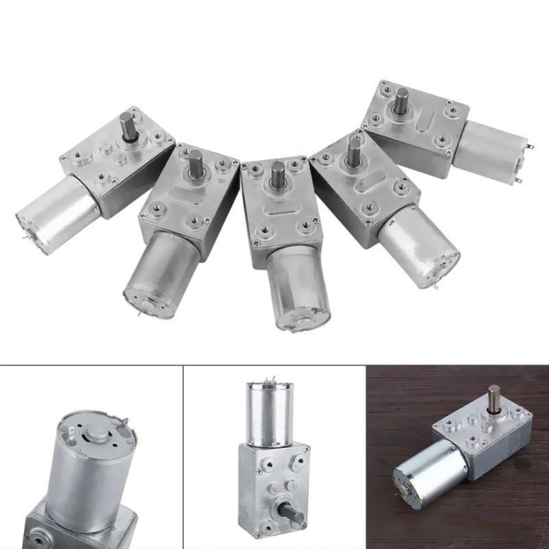 Jual Tachiuwa Dc 12v Motor Pengurang Gigi (cacing)-torsi Tinggi ...