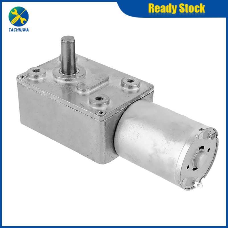 Jual Tachiuwa Dc 12v Motor Pengurang Gigi (cacing)-torsi Tinggi ...