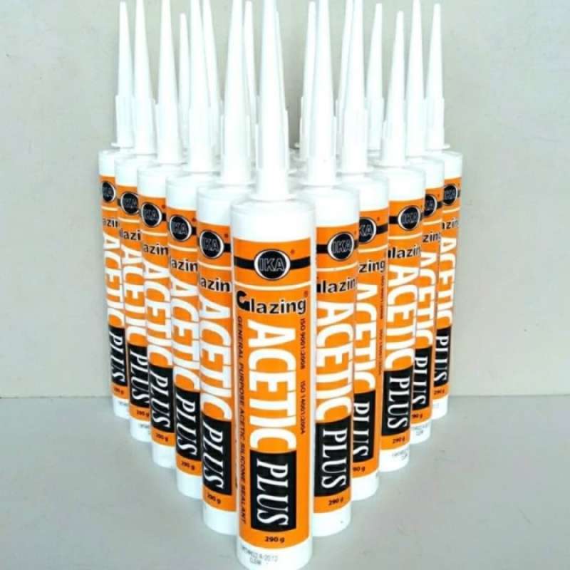 Promo Silicone Sealant Glazing Acetic Plus Ika Diskon 28% Di Seller Jihan - Wanajaya, Kab ...