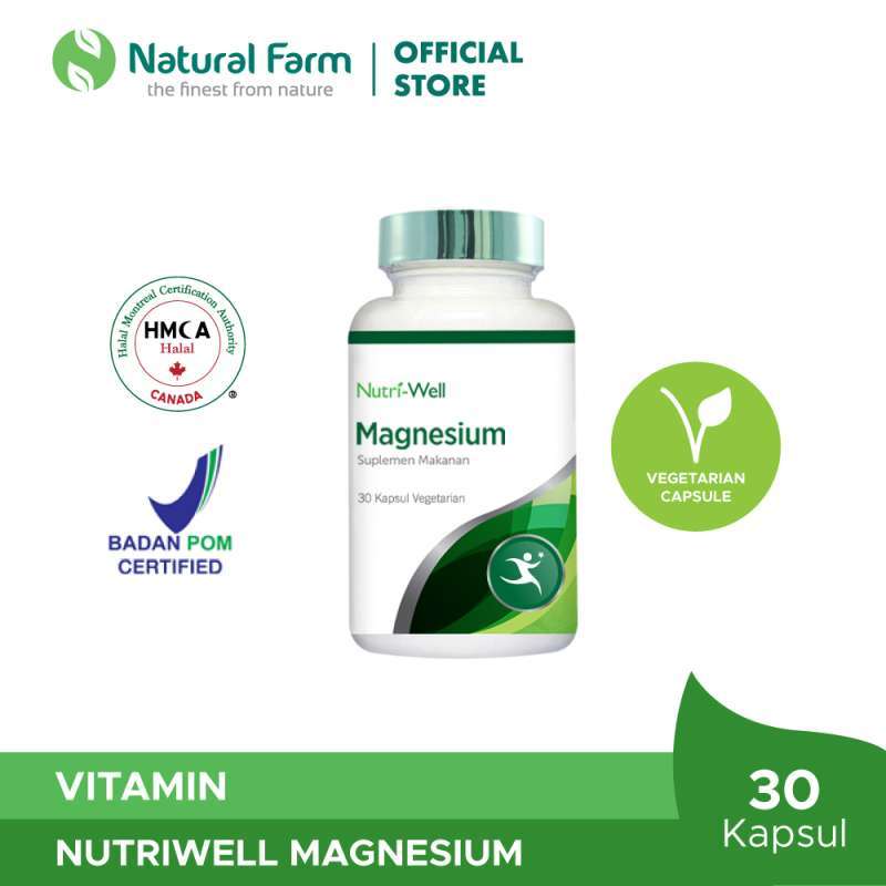 Jual Nutriwell Magnesium Multivitamin & Suplemen [30 Caps] di Seller ...