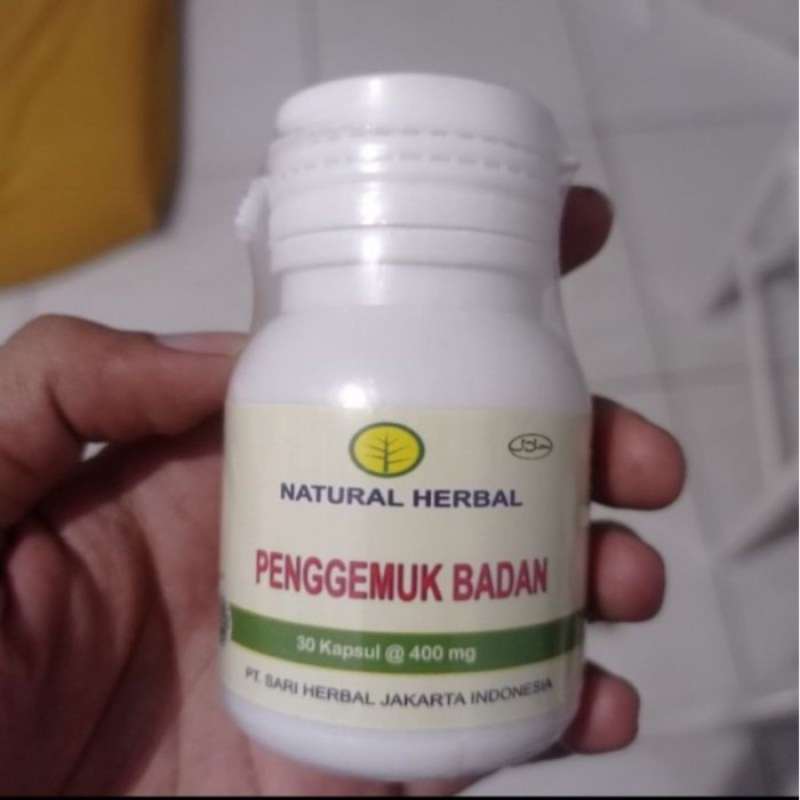 Jual Obat Penggemuk Badan Natural Herbal Original Bikin Gemuk Sehat ...