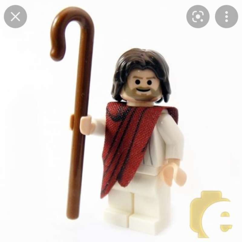 Promo LEGO Custom Minifigure Jesus Christ Yesus Musa Moses Original ...