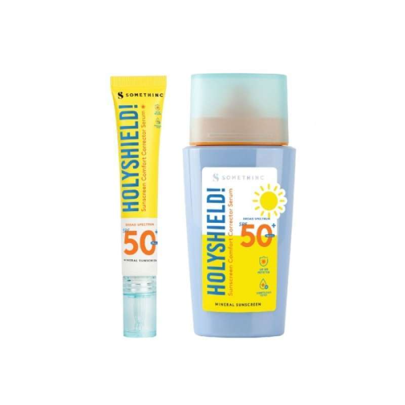 Jual Somethinc Holyshield! Sunscreen Comfort Corrector Serum Spf 50+ Pa ...