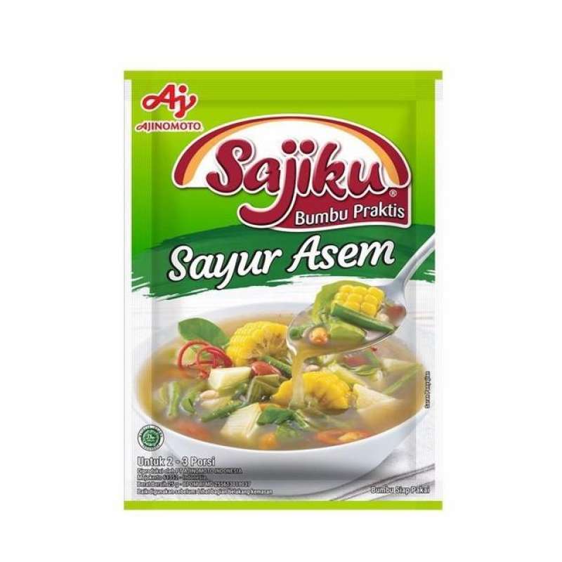 Jual Sajiku Sayur Asem 25 Gram Bumbu Instan Praktis Sachet Masak Di ...