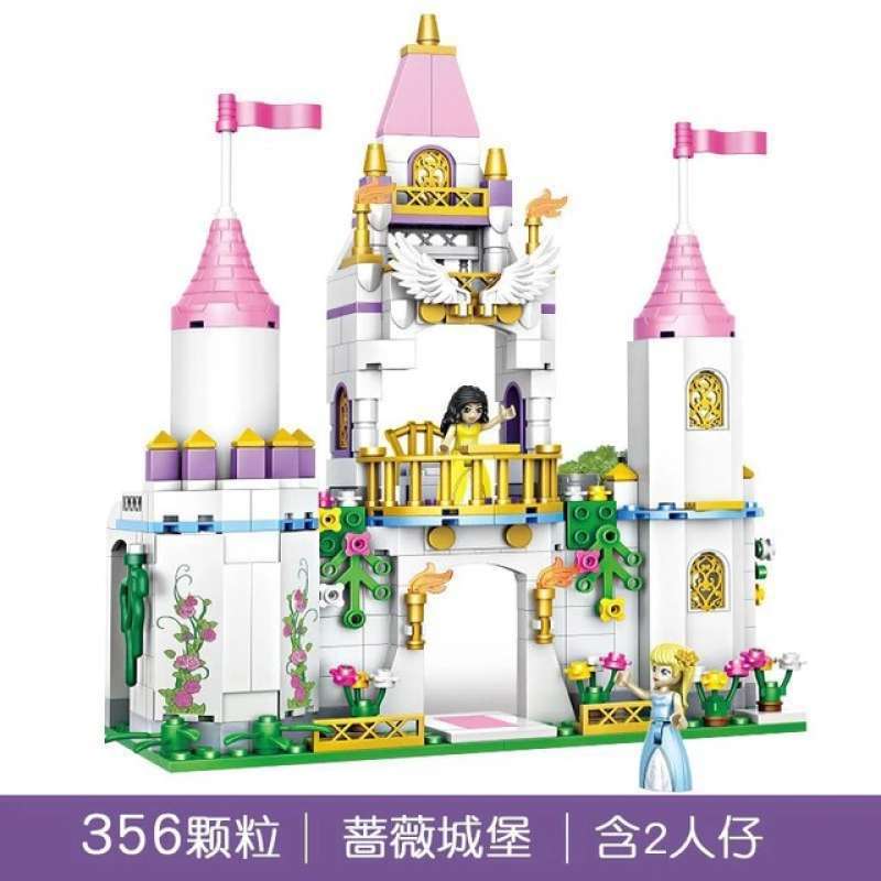 Promo Brick Lego Seri Princess Castle Set Komplit - Istana - Kereta ...