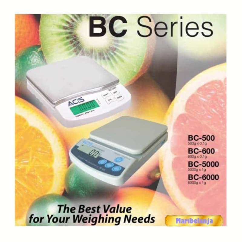 Jual Timbangan Digital Acis Bc-5000 Compact Scale Kapasitas 5 Kg Di Seller Dapuraku Store - Duri ...