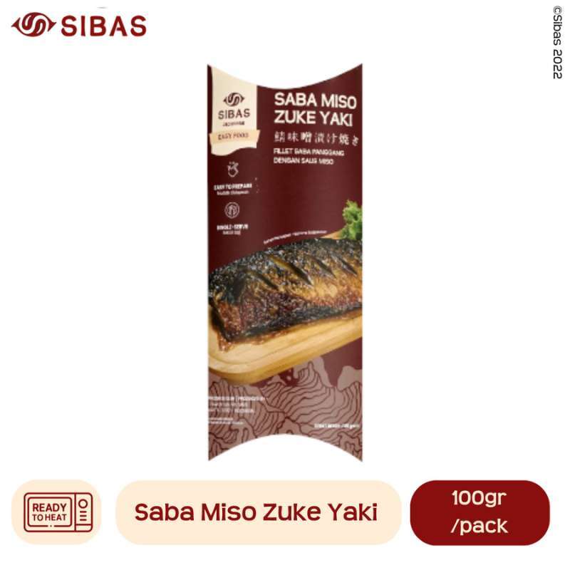 Jual Saba Miso Zuke Yaki - Sibas Ready To Eat Rth Makanan Jepang Siap ...