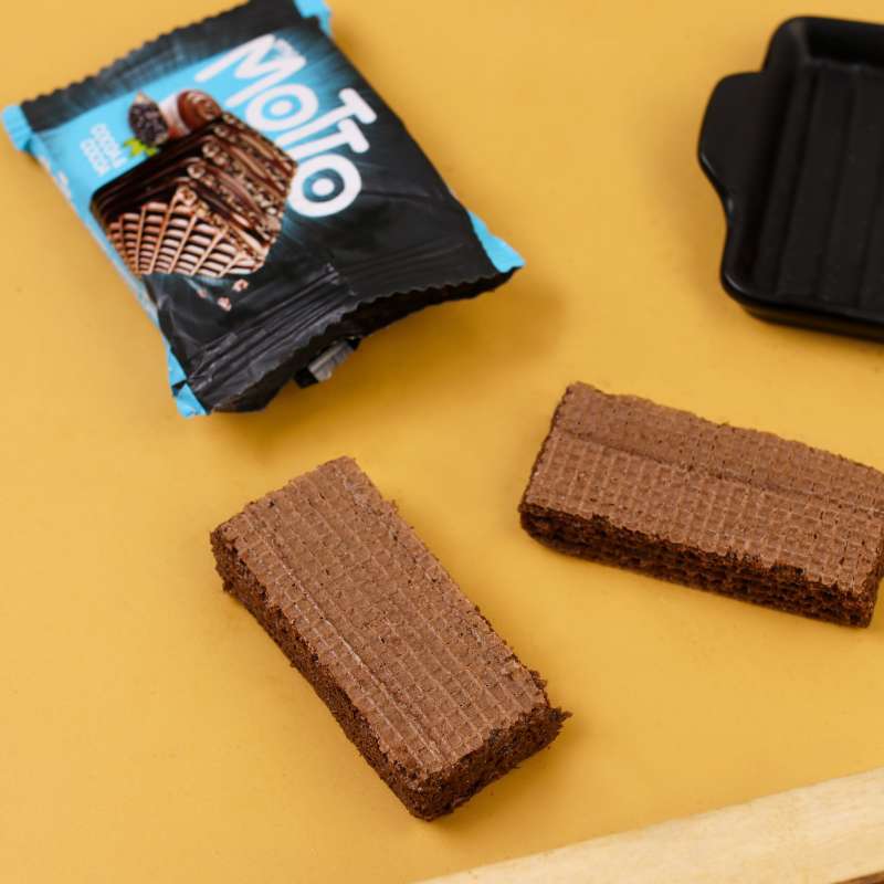Jual My Motto Cocoa And Cocoa Biskuit Wafer Rasa Coklat [34g] Di Seller ...