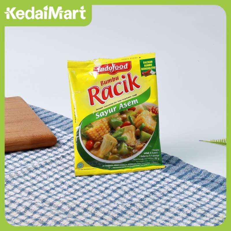 Jual Bumbu Racik Indofood Sayur Asem 20 Gram/ Tepung Bumbu Masak/ Bumbu ...