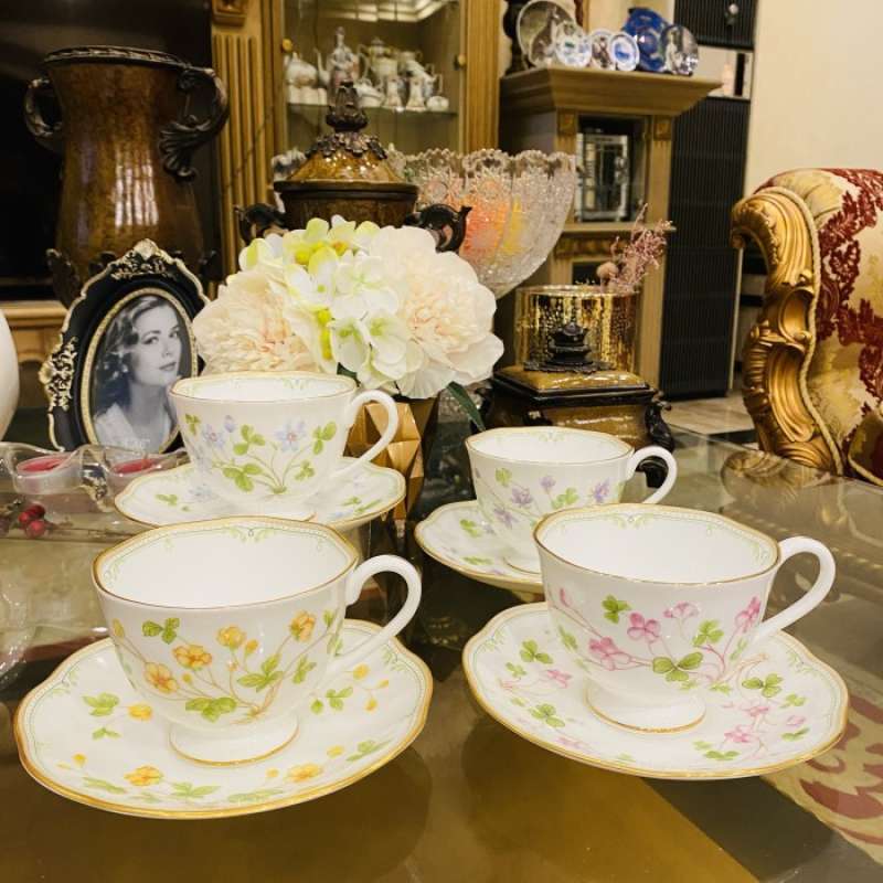 Promo Tea Cup Saucer Zen Hankook By Saint James Garden Gate 1 Teacup ...