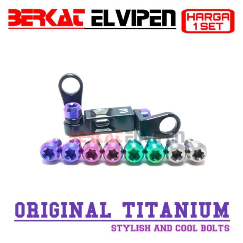 Jual Baut Titanium Bracket Tabung Wr3 Arm Universal Gr5 di Seller TB ...