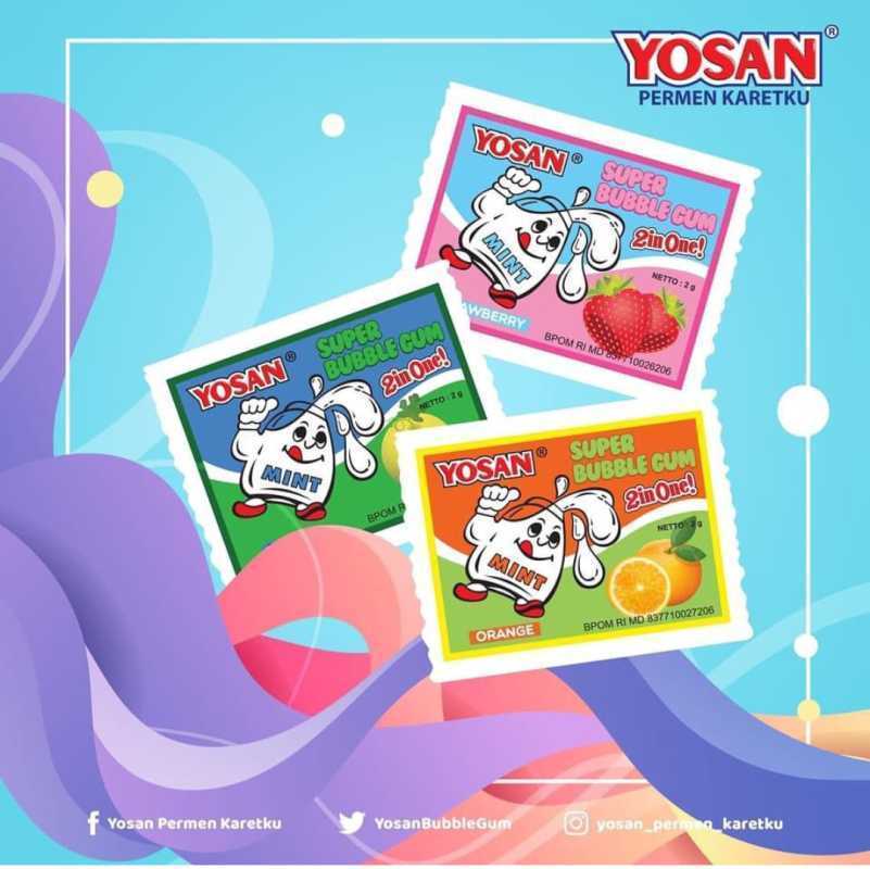Jual Permen Karet Yosan/Permen Jadul di Seller Tiomstore - Pejaten ...