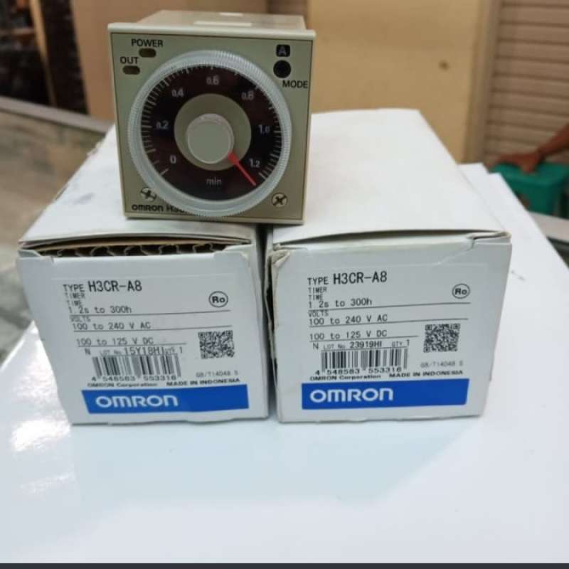Jual TIMER OMRON H3CR-A8 220V ORIGINAL di Seller Master Tool - | Blibli