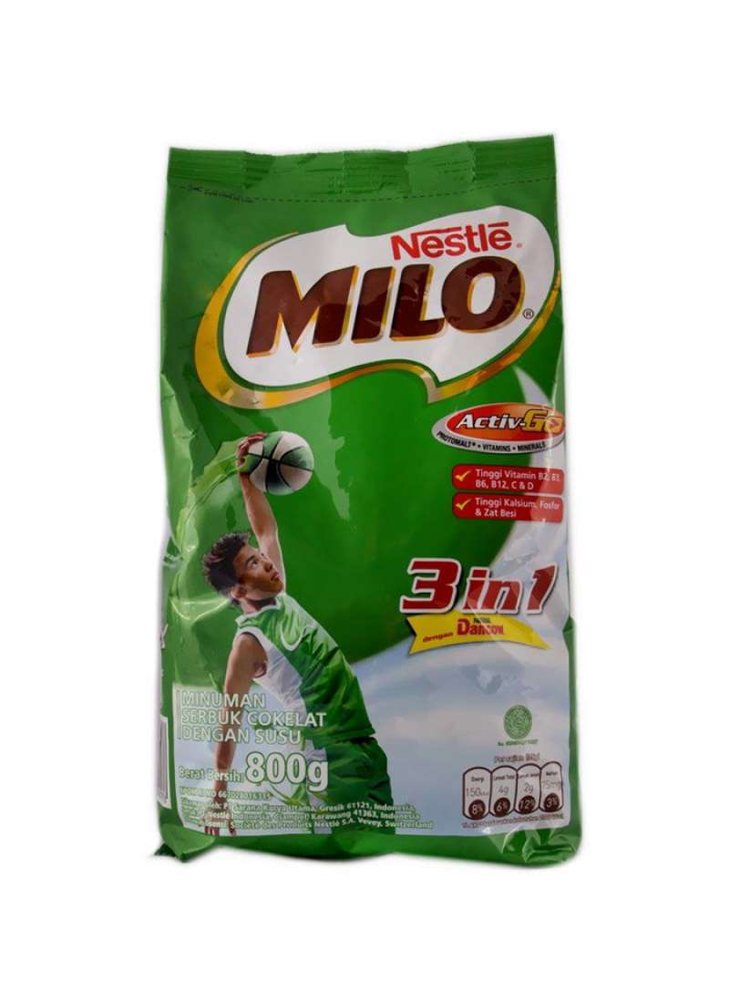 Jual Milo 3 In 1 Susu Dewasa [800 g] di Seller Neyo_mart - Bambu Apus ...