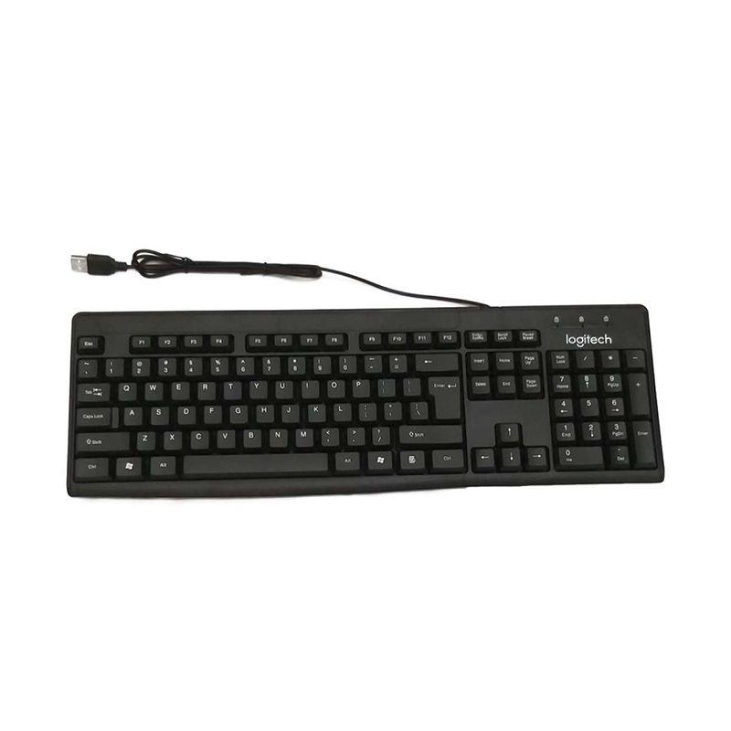 Jual Logitech K122 Keyboard USB Wired - Hitam/ di Seller Mides Komputer ...