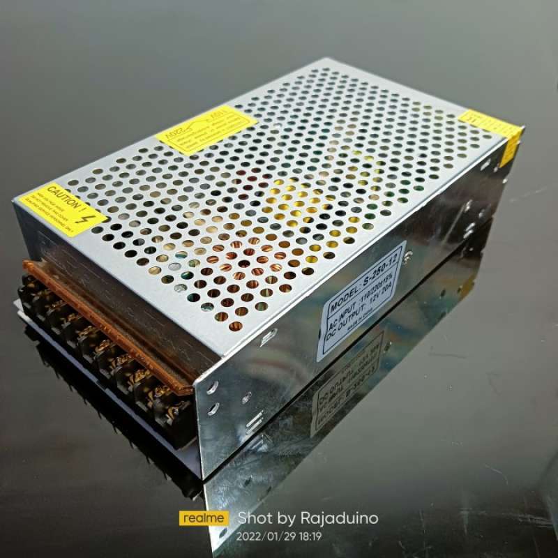 Promo Brand Power Supply 12v 20a Switching Psu Smps Adaptor Cctv Led ...