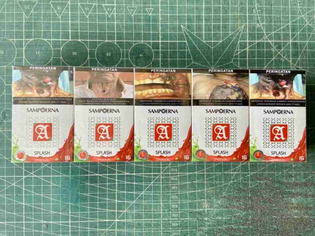 Jual Rokok SAMPOERNA MILD SPLASH TROPICAL 16 Batang / SLOP / 10 Bungkus ...