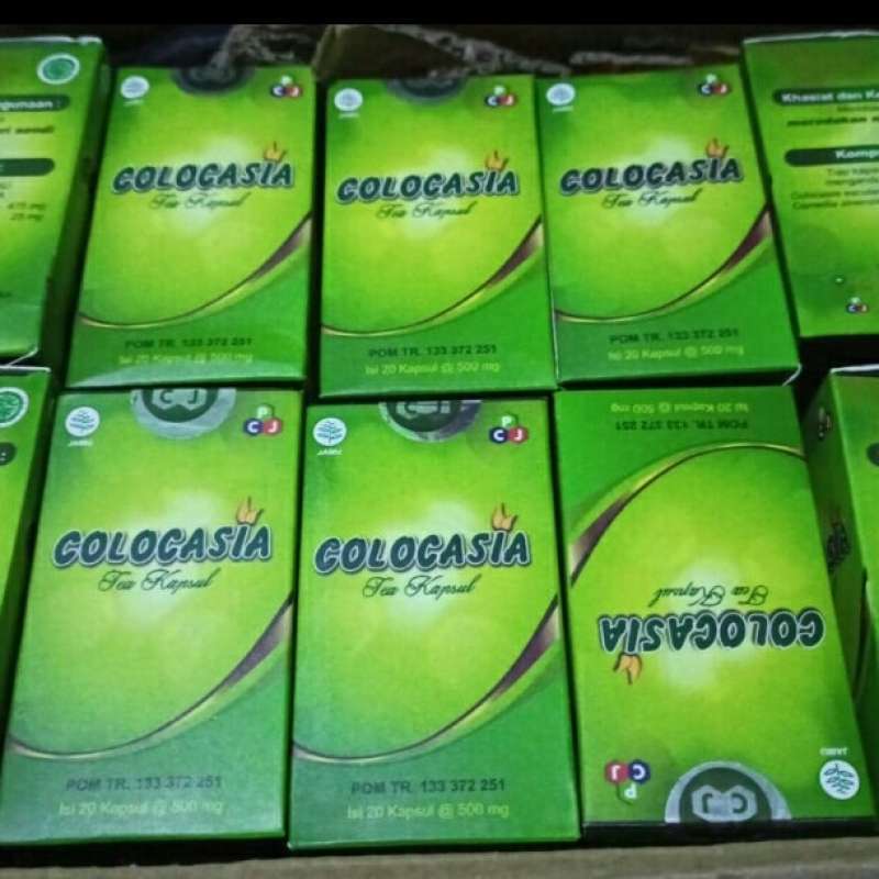 Jual COLOCASIA Herbal Penambah Cairan Lutut Sendi Tulang BPOM di Seller ...