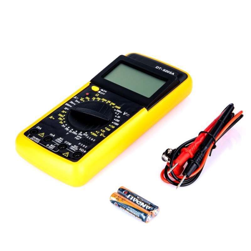 Promo Multimeter Digital Dt9205a / Multitester Avometer Voltmeter ...