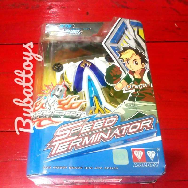 Promo Auldey Speed Terminator Go For Speed Armor Dragon Mini 4WD Series ...