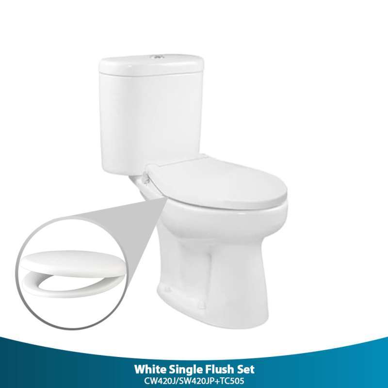 Jual Toto Cw420j Two Piece Closet - Jarak As Dinding 50 Cm Di Seller ...