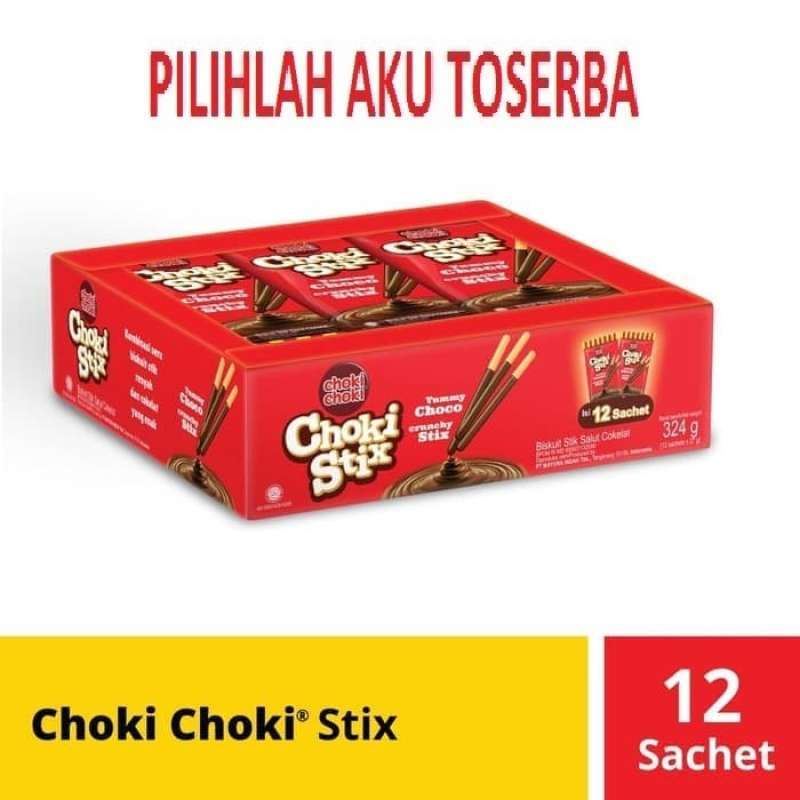 Promo Choki Stix Choki Choki Stix - ( 1 Box isi 12 bungkus ) - Stik ...