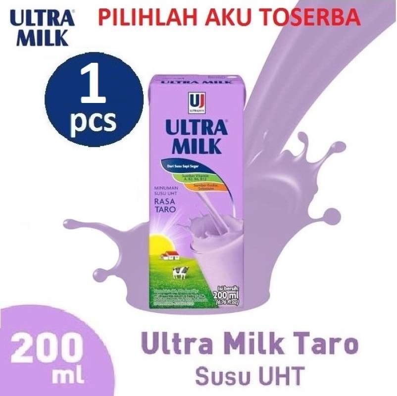 Jual Susu Ultra Taro 200 Ml - ( Harga Satuan ) Di Seller Pilihlah Aku ...