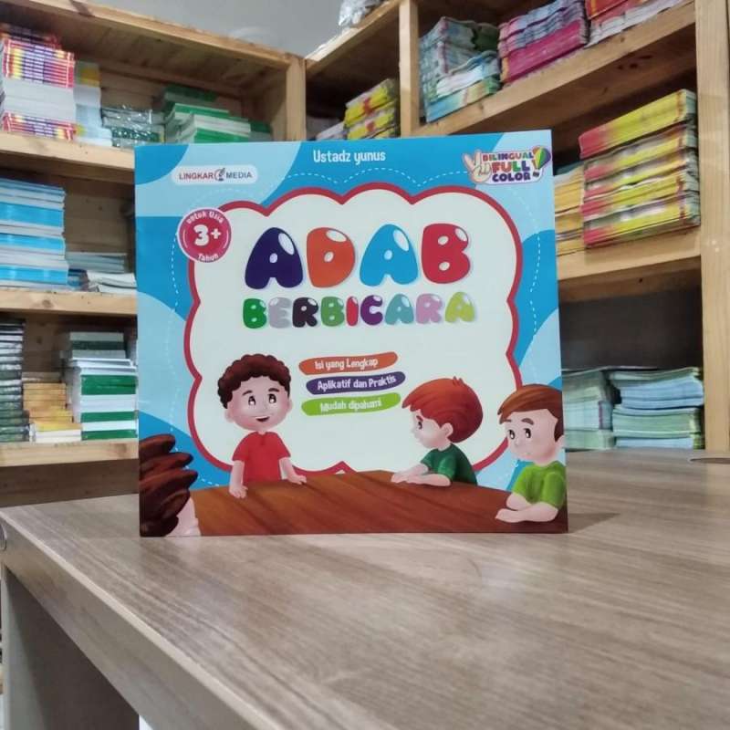 Jual Buku Anak Seri Mengenal ADAB Islami Bilingual 2 bahasa Full Color ...