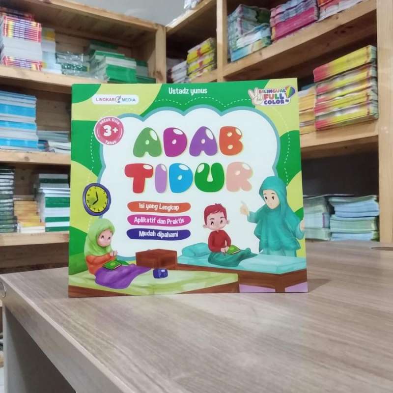 Jual Buku Anak Seri Mengenal ADAB Islami Bilingual 2 bahasa Full Color ...